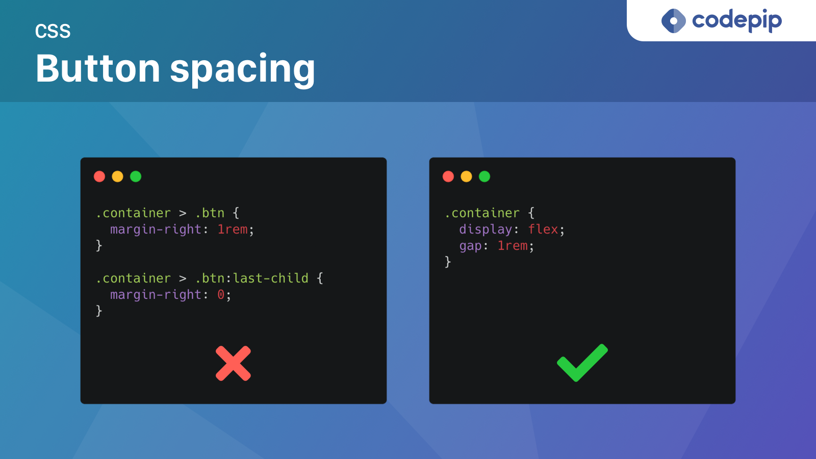 Gap, aspect ratio, replace all, and more | Codepip